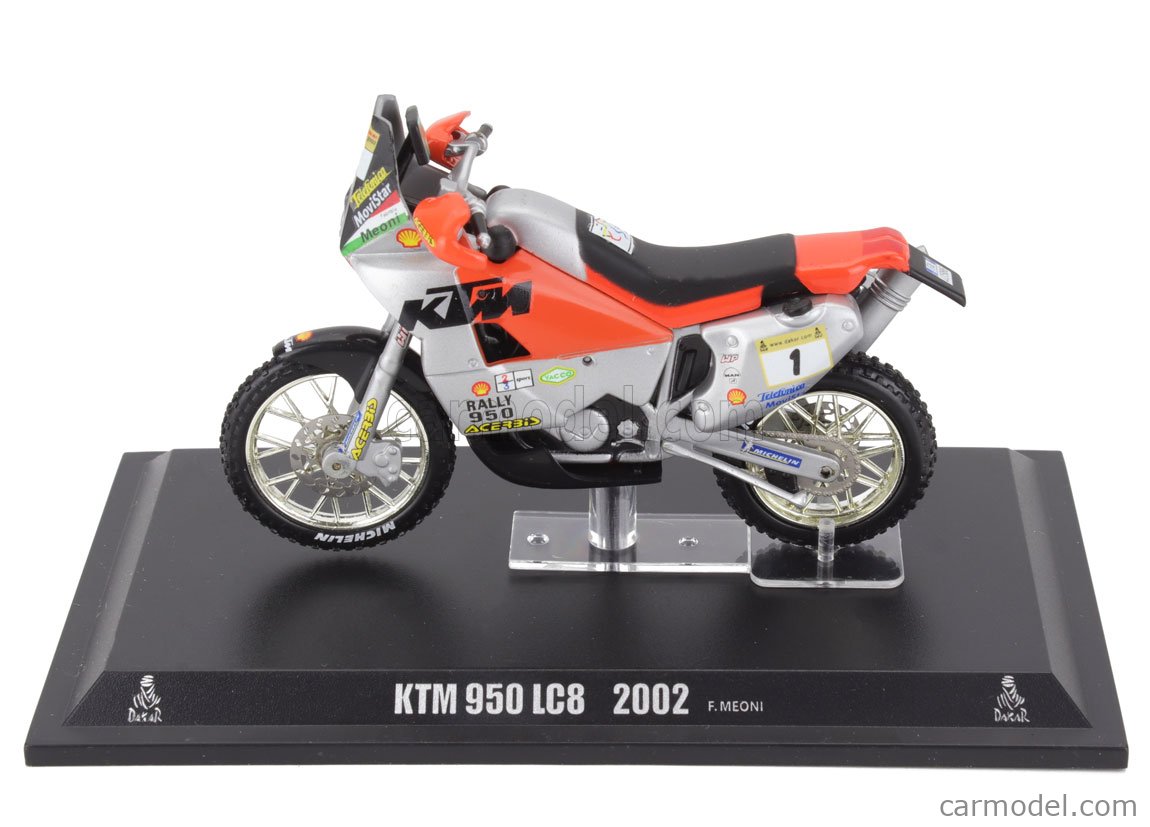 EDICOLA ABDAK103 Scale 1/43 | KTM 950 LC8 TEAM KTM N 1 WINNER RALLY ...