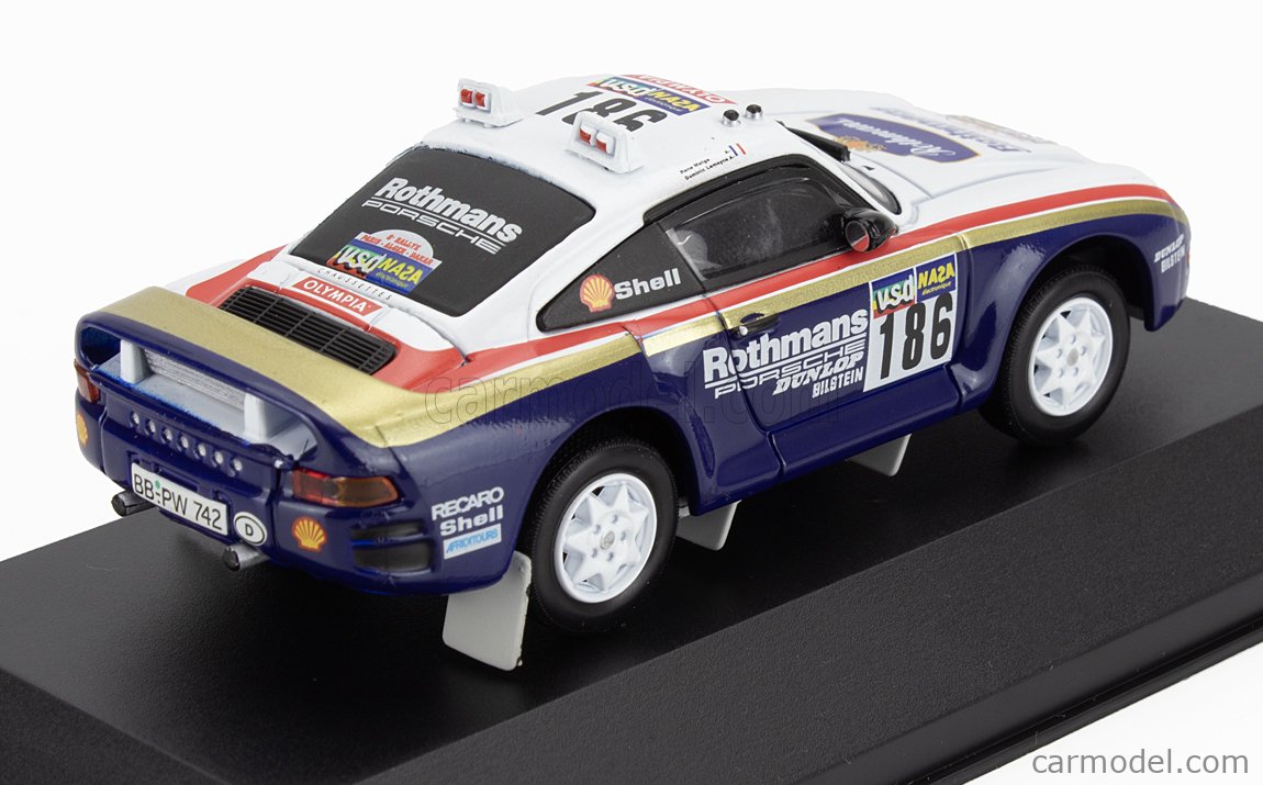 EDICOLA ABDAK001 Scale 1/43 | PORSCHE 959 TEAM ROTHMANS PORSCHE N 186 ...