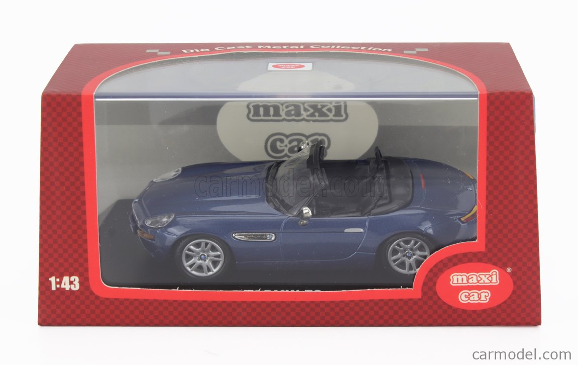 MAXI-CAR ABMAX013 Scale 1/43 | BMW Z8 SPIDER 1999 BLUE