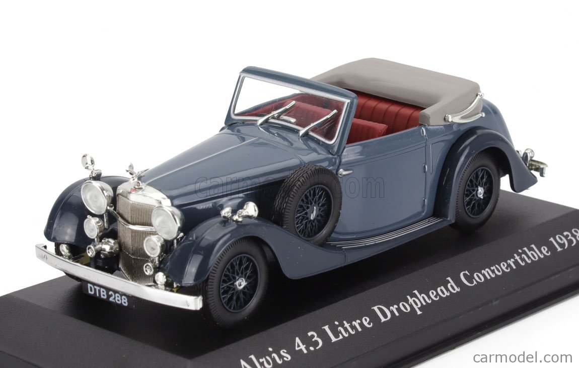 EDICOLA ABMCC043 Scale 1/43 | ALVIS 4.3L DROPHEAD CONVERTIBLE CABRIOLET ...