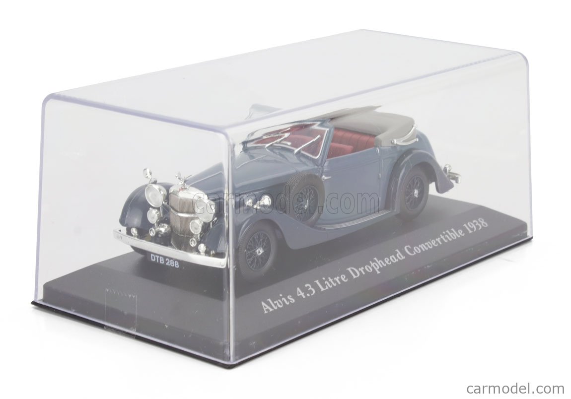 EDICOLA ABMCC043 Scale 1/43 | ALVIS 4.3L DROPHEAD CONVERTIBLE CABRIOLET ...