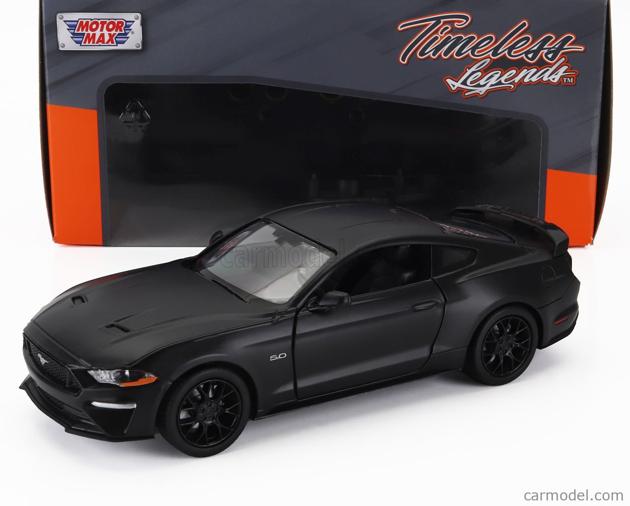 MOTOR-MAX 79352BK Scale 1/24 | FORD USA MUSTANG GT COUPE 2018 BLACK