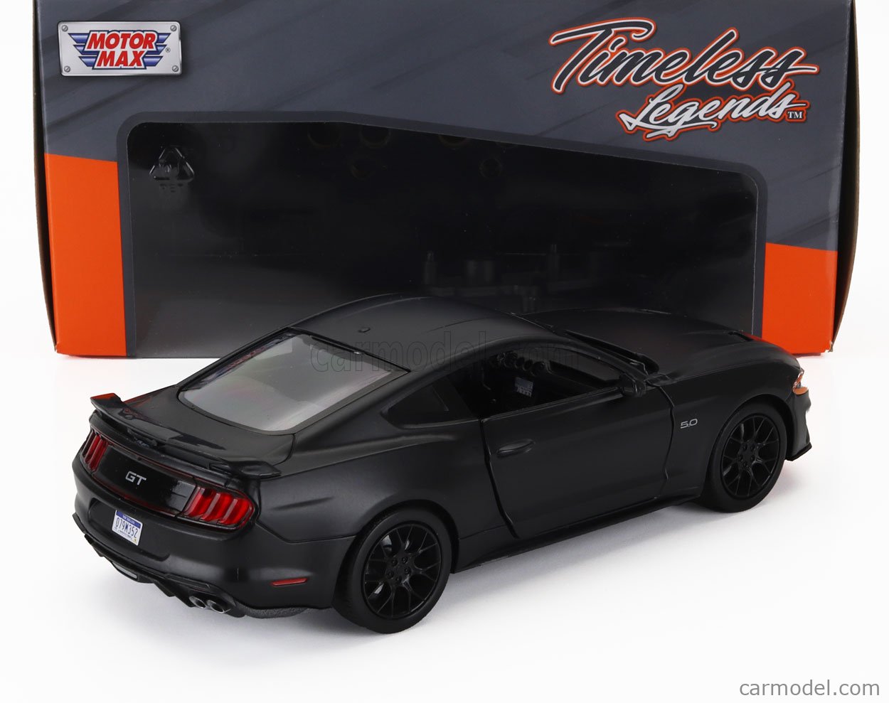 MOTOR-MAX 79352BK Scale 1/24 | FORD USA MUSTANG GT COUPE 2018 BLACK
