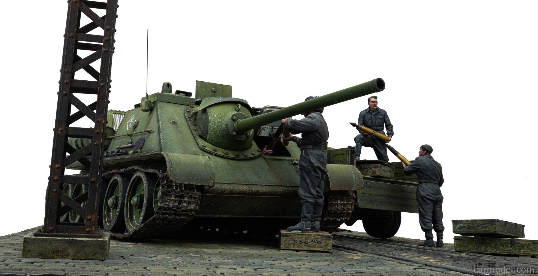 MINIART 36071 Scale 1/35 | GAZ SET AMMO LOADING DIORAMA - TRUCK WITH ...