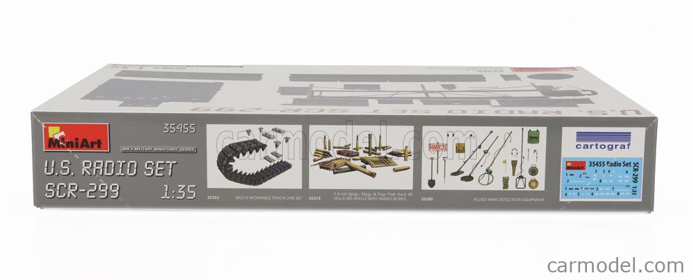 MINIART 35455 Scale 1/35 | ACCESSORIES USA RADIO SET SCR-299 MILITARY