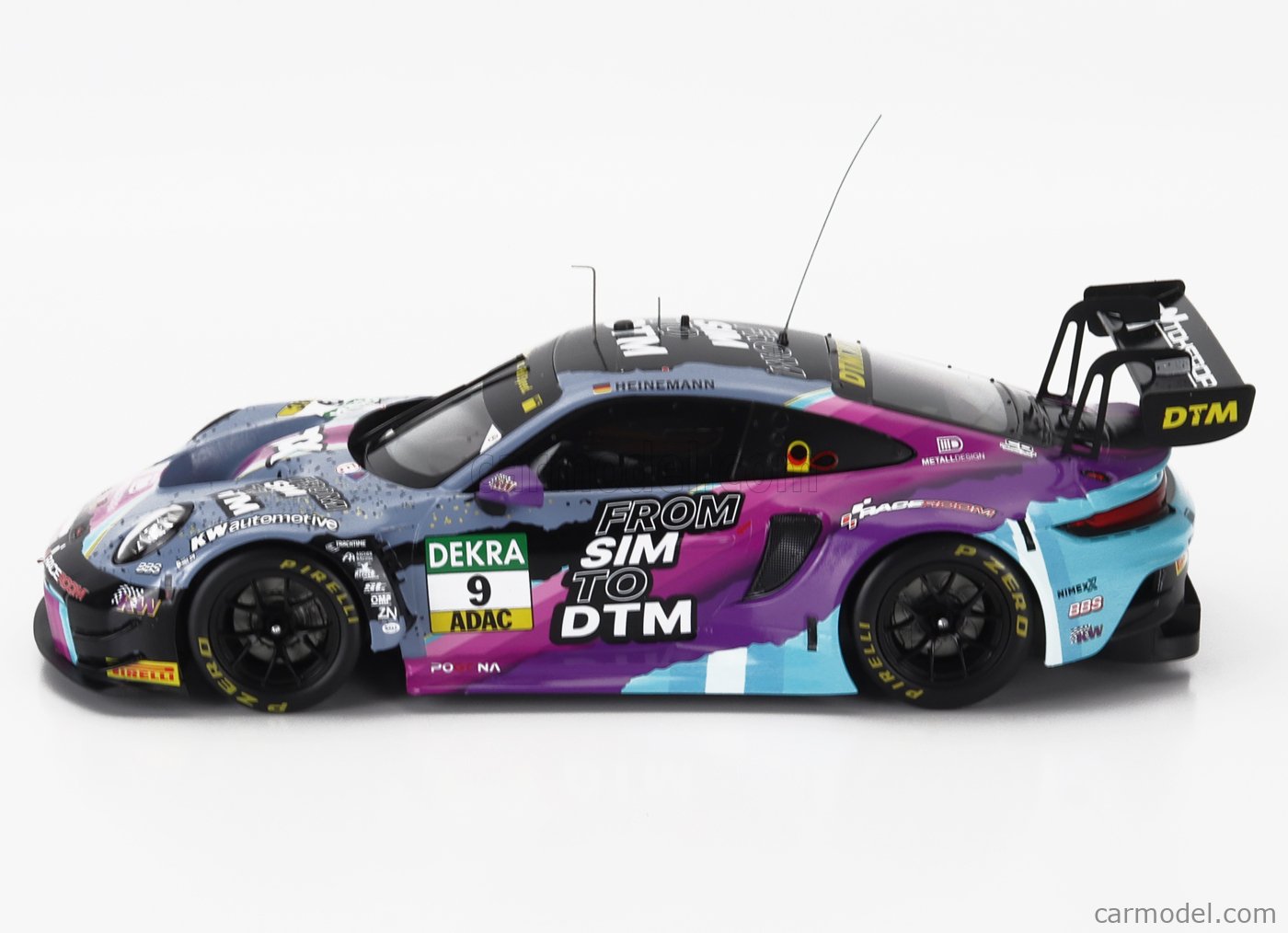 IXO-MODELS LEGT18-23036 Scale 1/18 | PORSCHE 911 992 GT3 R TEAM TOKSPORT WRT N 9 DTM SEASON 2023 ...