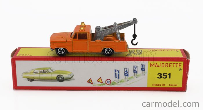 MAJORETTE 351 Scale 1/64 | DODGE BREAKDOWN TRUCK + SIGNAUX - SEGNALI ...