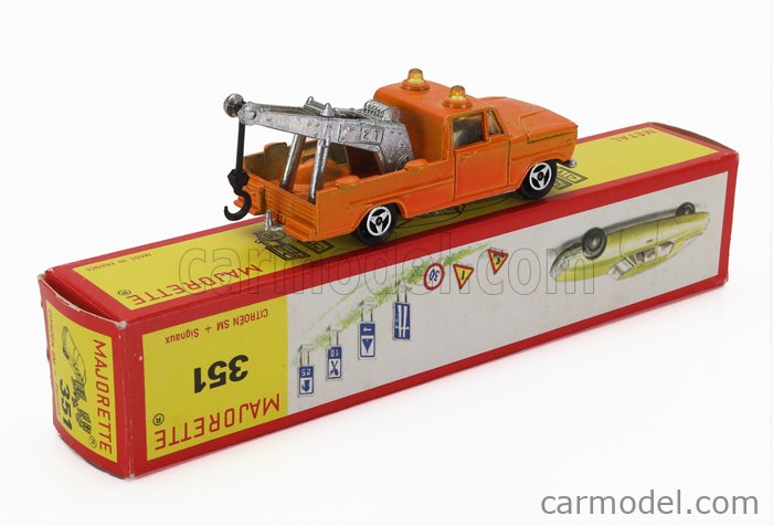 MAJORETTE 351 Scale 1/64 | DODGE BREAKDOWN TRUCK + SIGNAUX - SEGNALI ...