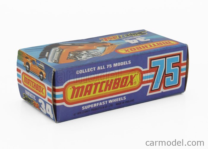 MATCHBOX 34 Масштаб 1/66 | MATCHBOX VANASTIC N34 ORANGE