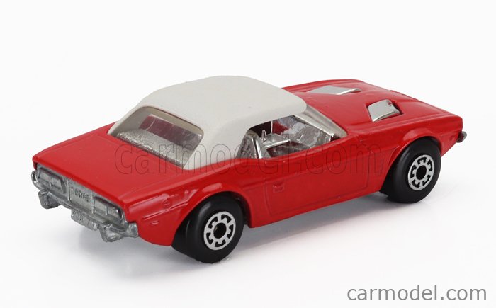 MATCHBOX 1 Scale 1/66 | DODGE CHALLENGER RED WHITE