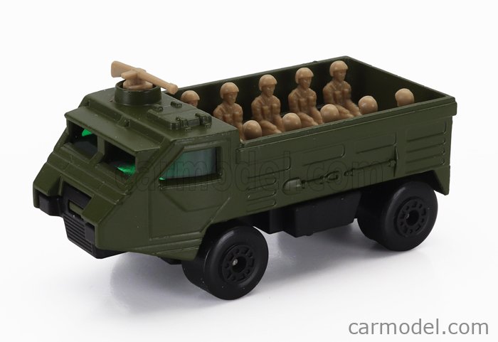 MATCHBOX 54 Scale 1/66 | MATCHBOX PERSONNEL CARRIER TRUCK MILITARY GREEN