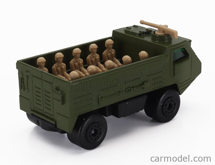 MATCHBOX 54 Scale 1/66 | MATCHBOX PERSONNEL CARRIER TRUCK MILITARY GREEN