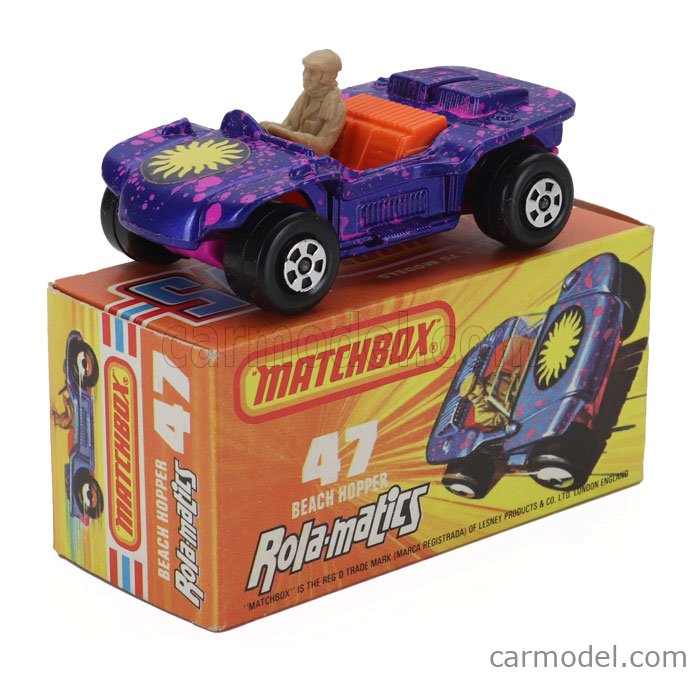MATCHBOX 47 Escala 1/66 | MATCHBOX BEACH HOPPER VIOLET MET