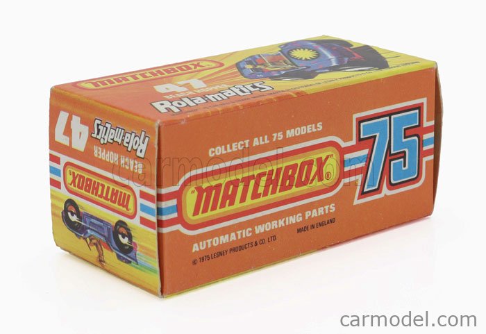MATCHBOX 47 Scale 1/66 | MATCHBOX BEACH HOPPER VIOLET MET