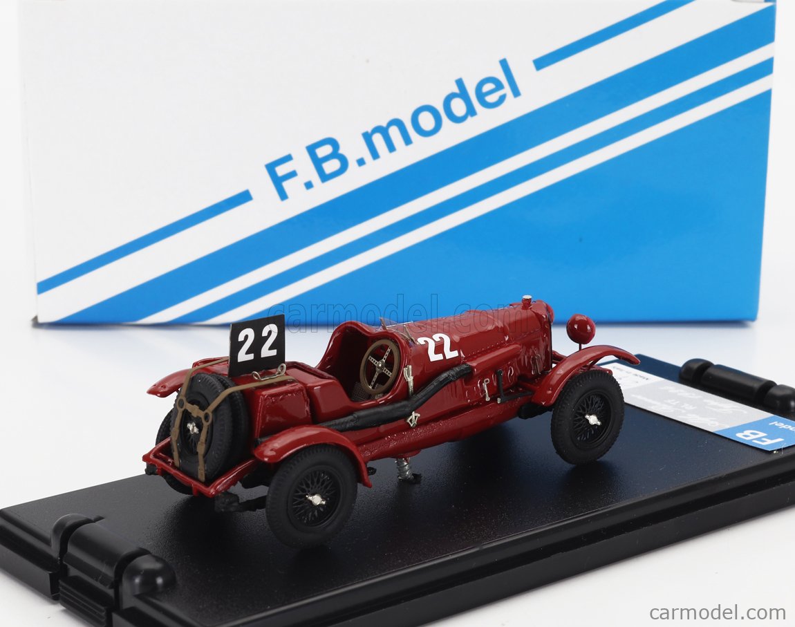 FB-MODEL FB118D Scale 1/43 | ALFA ROMEO RL TF TYPE N 22 10th 24h SPA ...