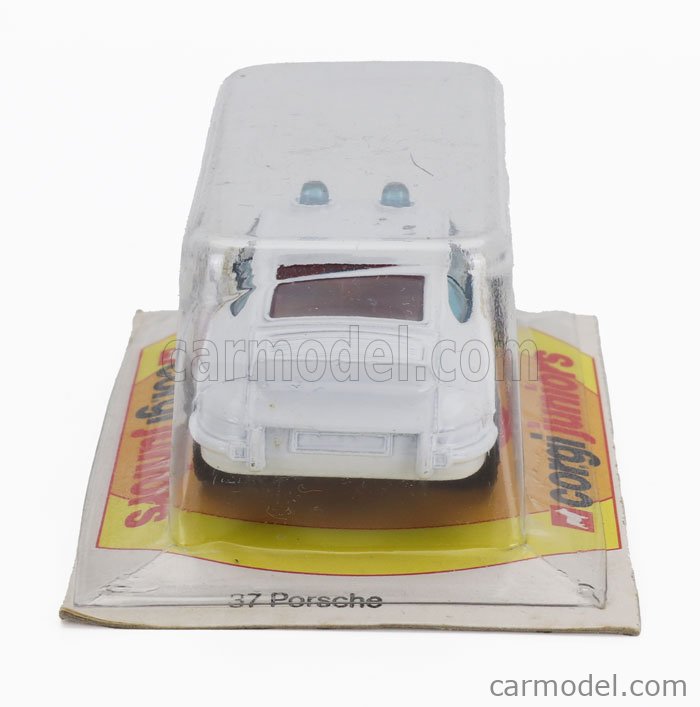 CORGI JUNIOR 37 Scale 1/55 | PORSCHE 911 930 TURBO POLICE WHITE