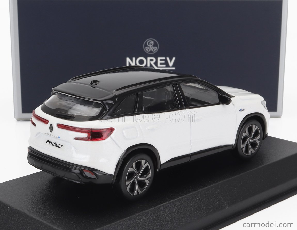 NOREV 517925 Scale 1/43 | RENAULT AUSTRAL ESPRIT ALPINE 2022 PEARL WHITE
