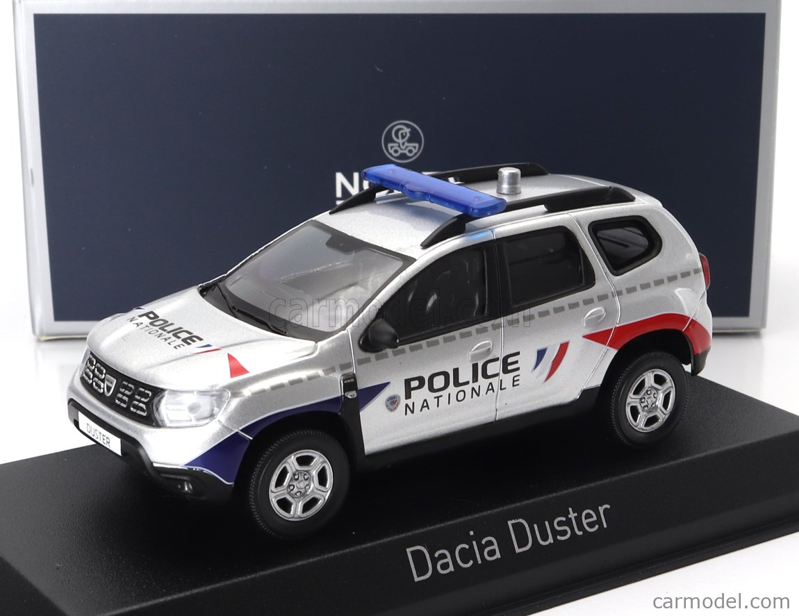 NOREV 509054 Scale 1/43 | DACIA DUSTER POLICE NATIONALE 2021 SILVER