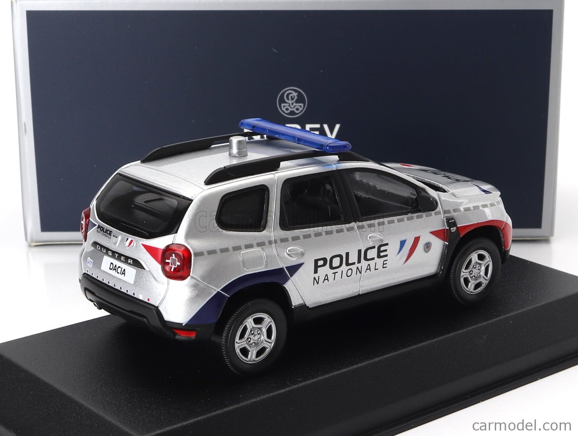 NOREV 509054 Scale 1/43 | DACIA DUSTER POLICE NATIONALE 2021 SILVER