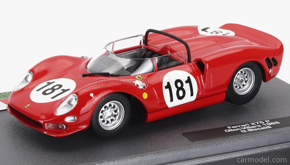 EDICOLA ABFRT029 Scale 1/43 | FERRARI 275P SPIDER N 181 OLLON-VILLARS ...