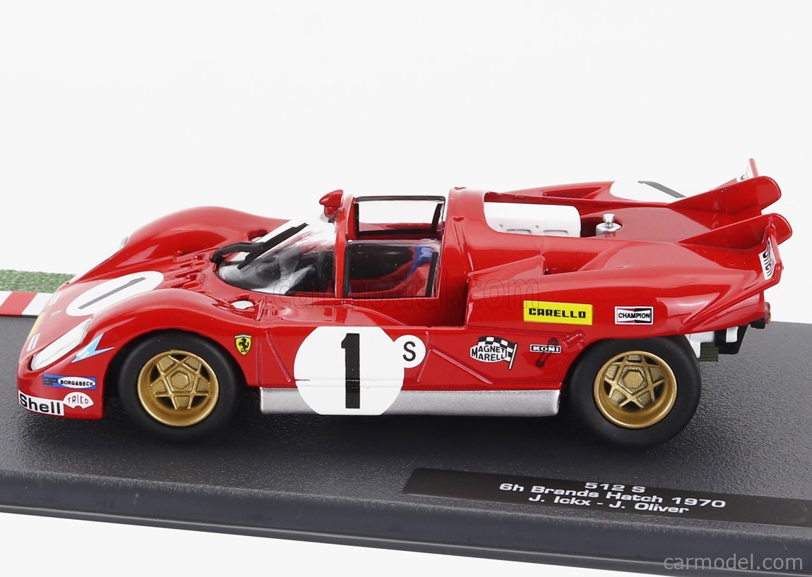 EDICOLA ABFRT027 Scale 1/43 | FERRARI 512S 5.0L V12 SPIDER TEAM SEFAC N ...