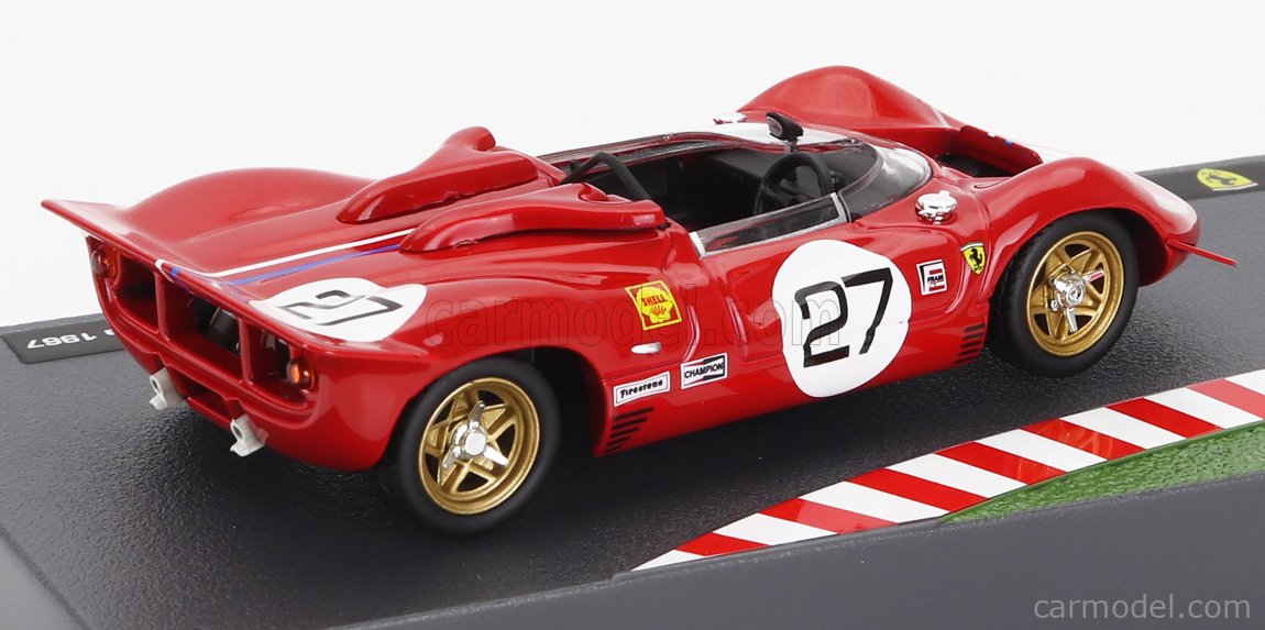 EDICOLA ABFRT026 Scale 1/43 | FERRARI 350 CAN-AM SPIDER N 27 MONTEREY ...