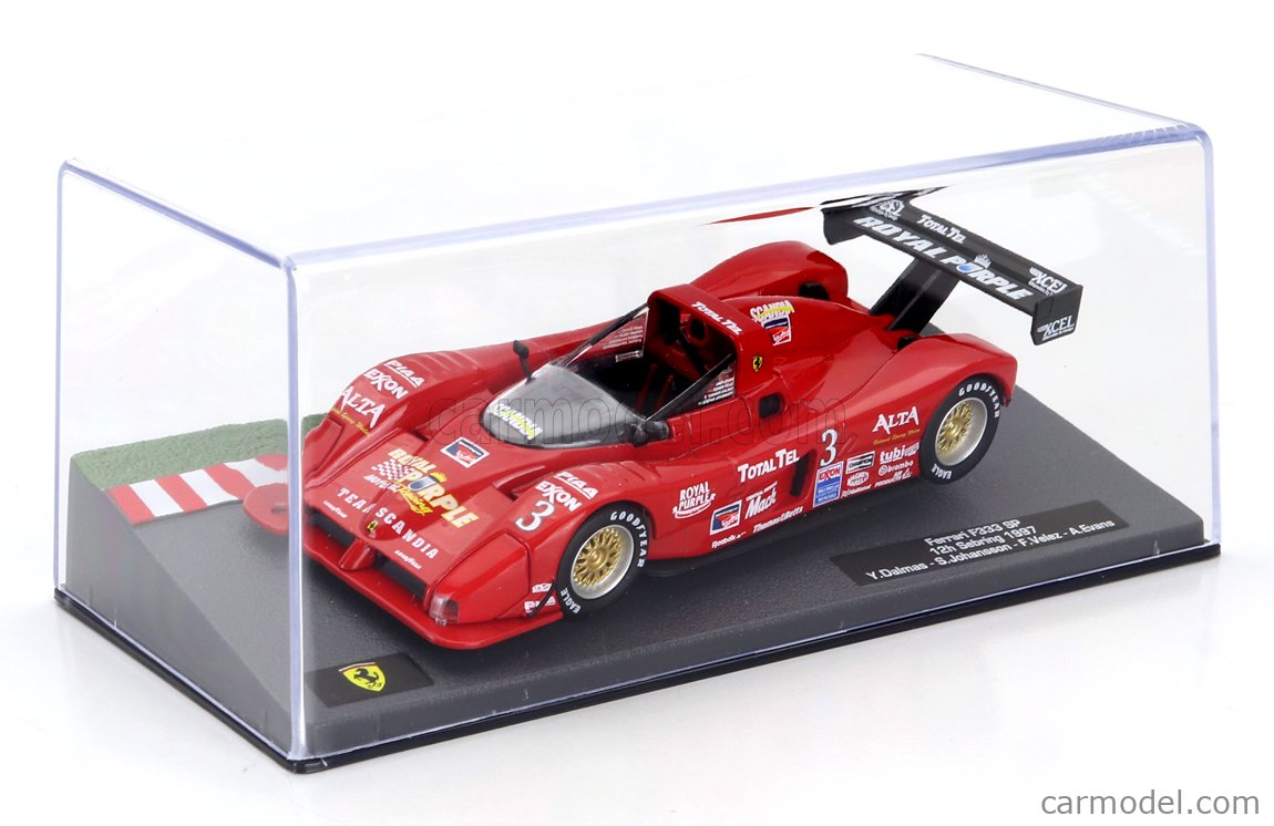 EDICOLA ABFRT023 Scale 1/43 | FERRARI F333 SP 4.0L V12 TEAM SCANDIA N 3 ...
