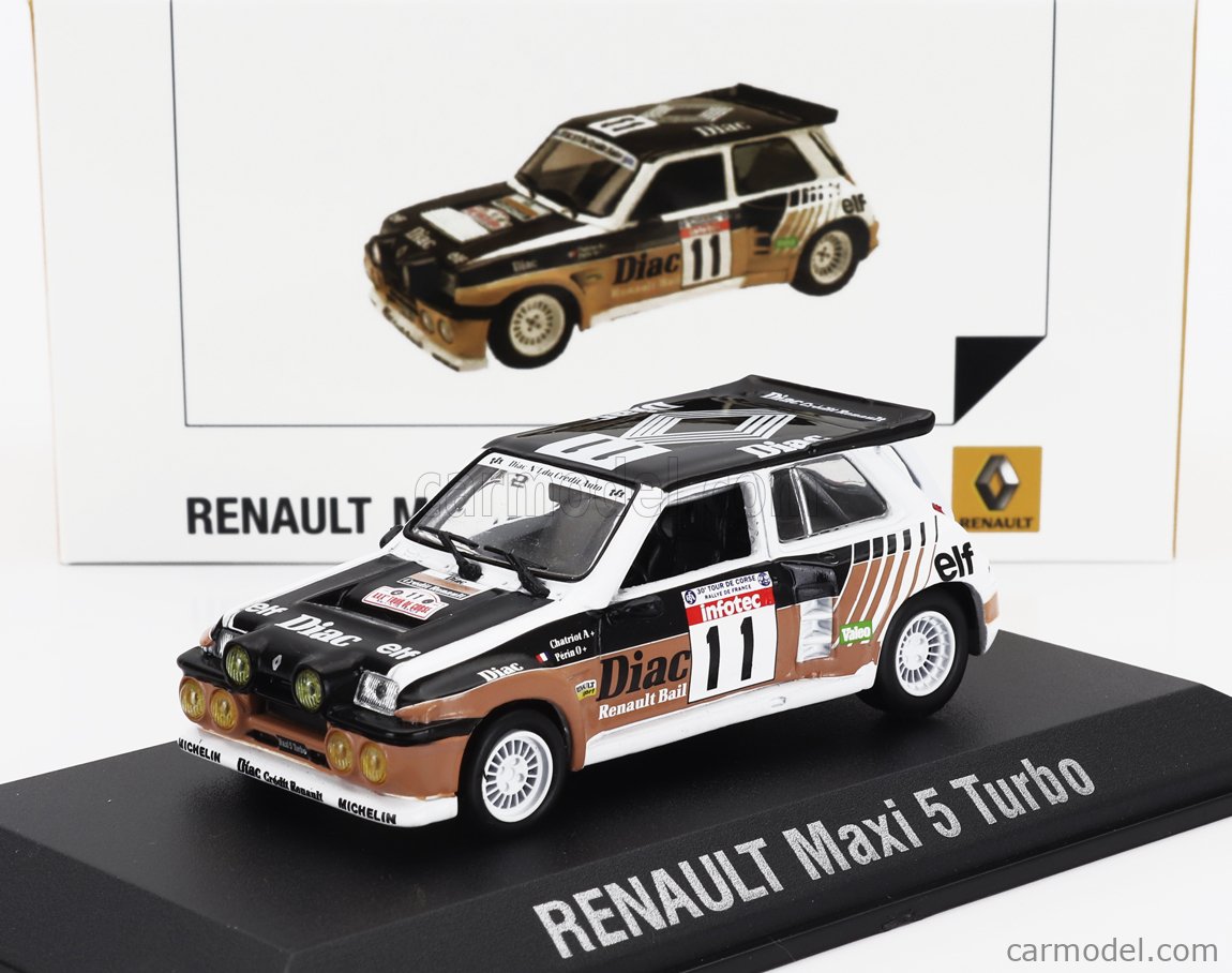 NOREV 7711575962 Scale 1/43 | RENAULT R5 MAXI TURBO (night version) N ...