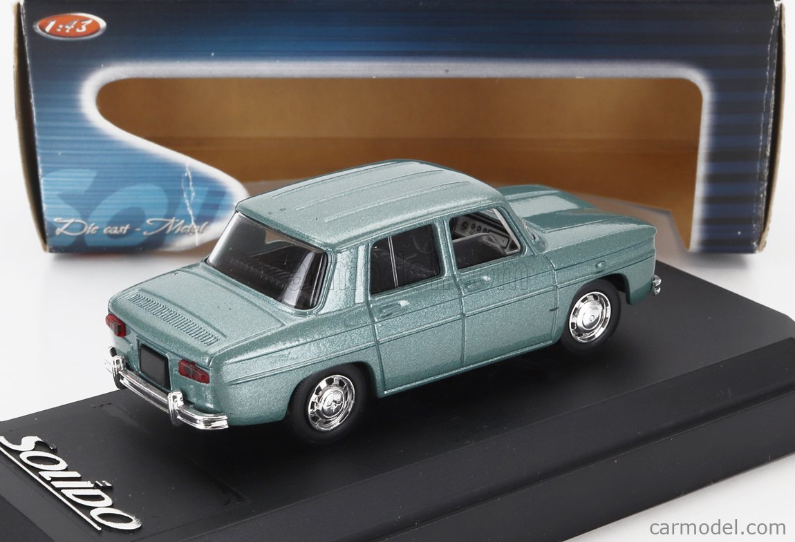 SOLIDO 45101 Scale 1/43 | RENAULT 8 MAJOR 1965 GREEN MET