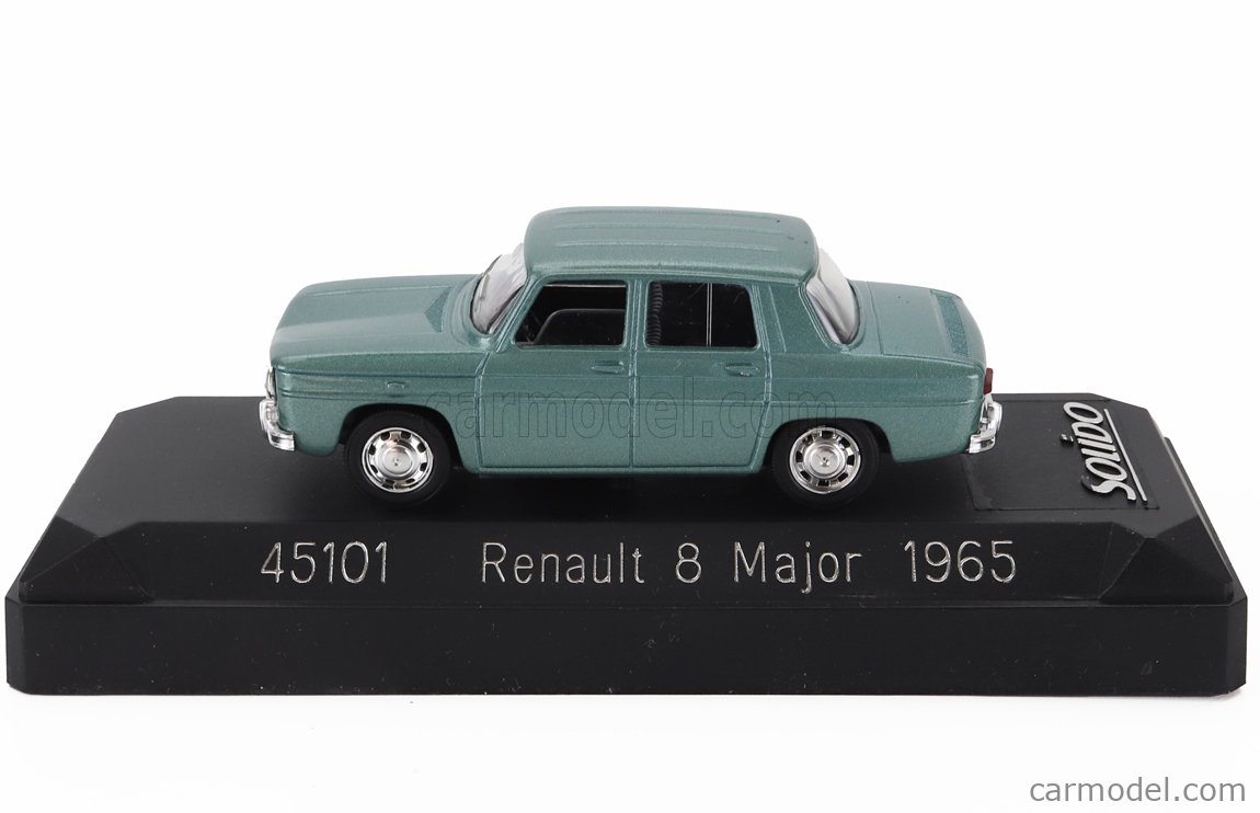 SOLIDO 45101 Scale 1/43 | RENAULT 8 MAJOR 1965 GREEN MET