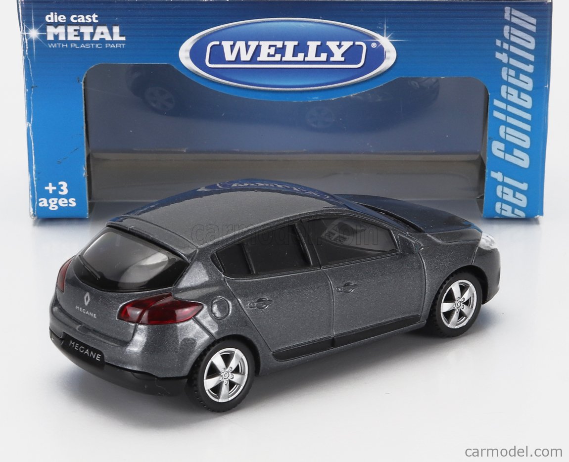 WELLY WE44000 Scale 1/43 | RENAULT MEGANE 2009 GREY MET