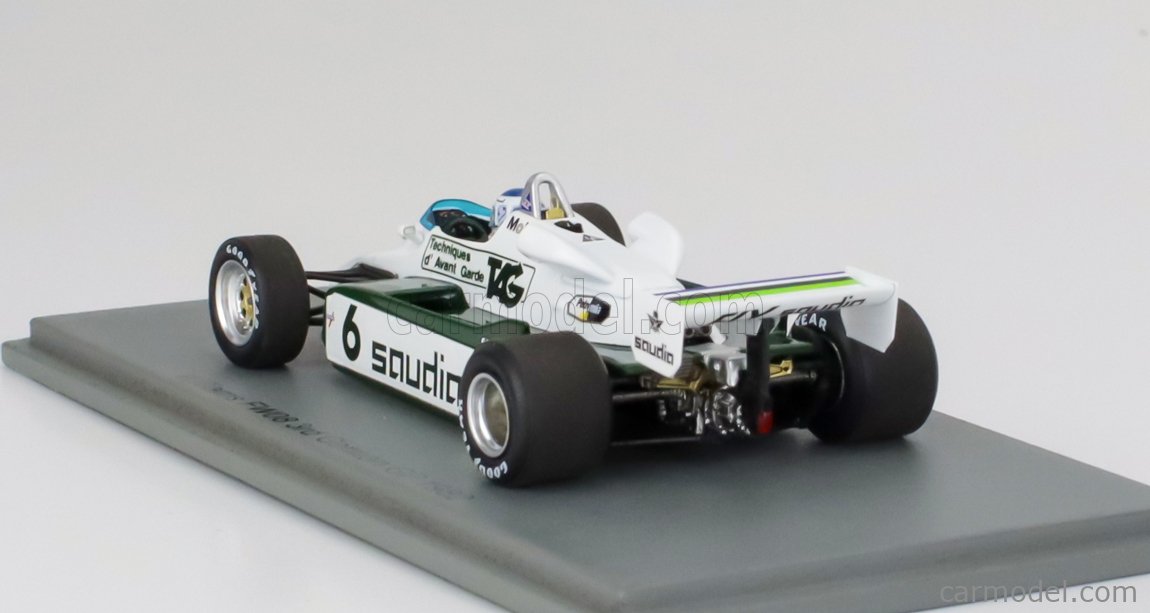 SPARK-MODEL S7499 Scale 1/43 | WILLIAMS F1 FW08 N 6 3rd GERMAN GP 1982 ...