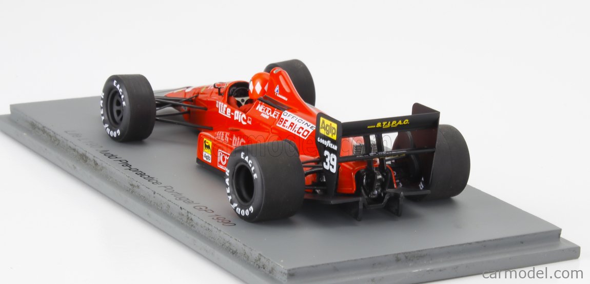SPARK-MODEL S3924 Scale 1/43 | LIFE F1 L190 N 39 PORTUGAL GP 1990 BRUNO ...