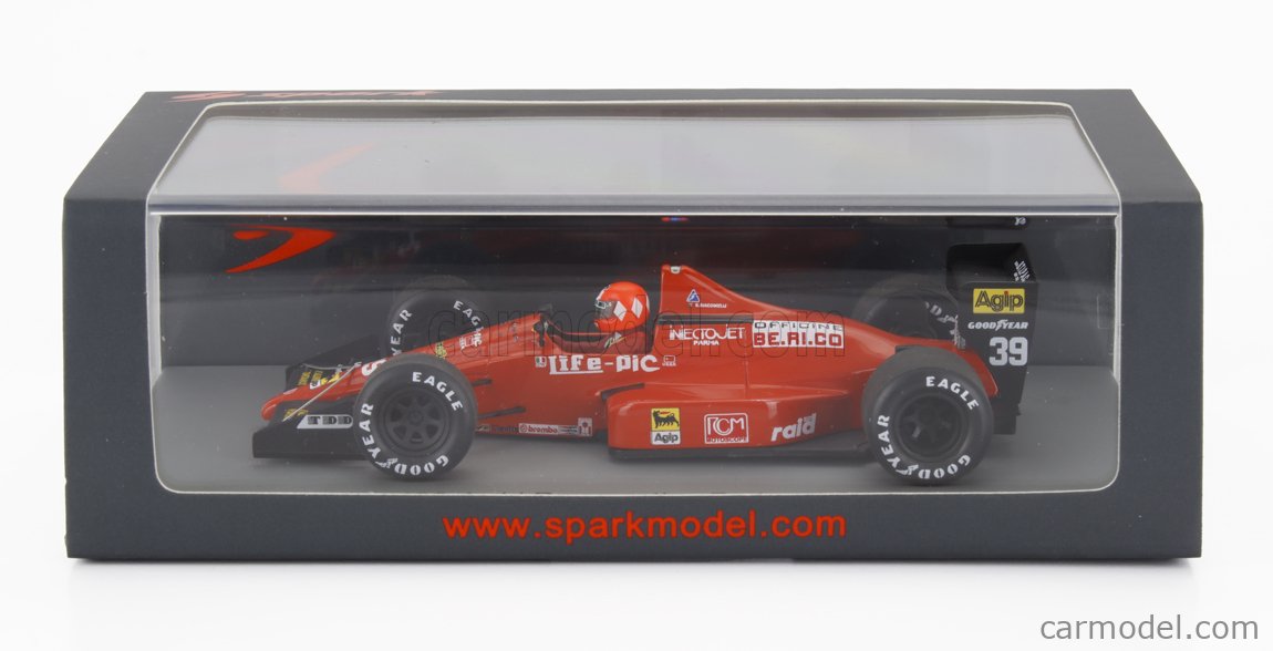 SPARK-MODEL S3924 Scale 1/43 | LIFE F1 L190 N 39 PORTUGAL GP 1990 BRUNO ...