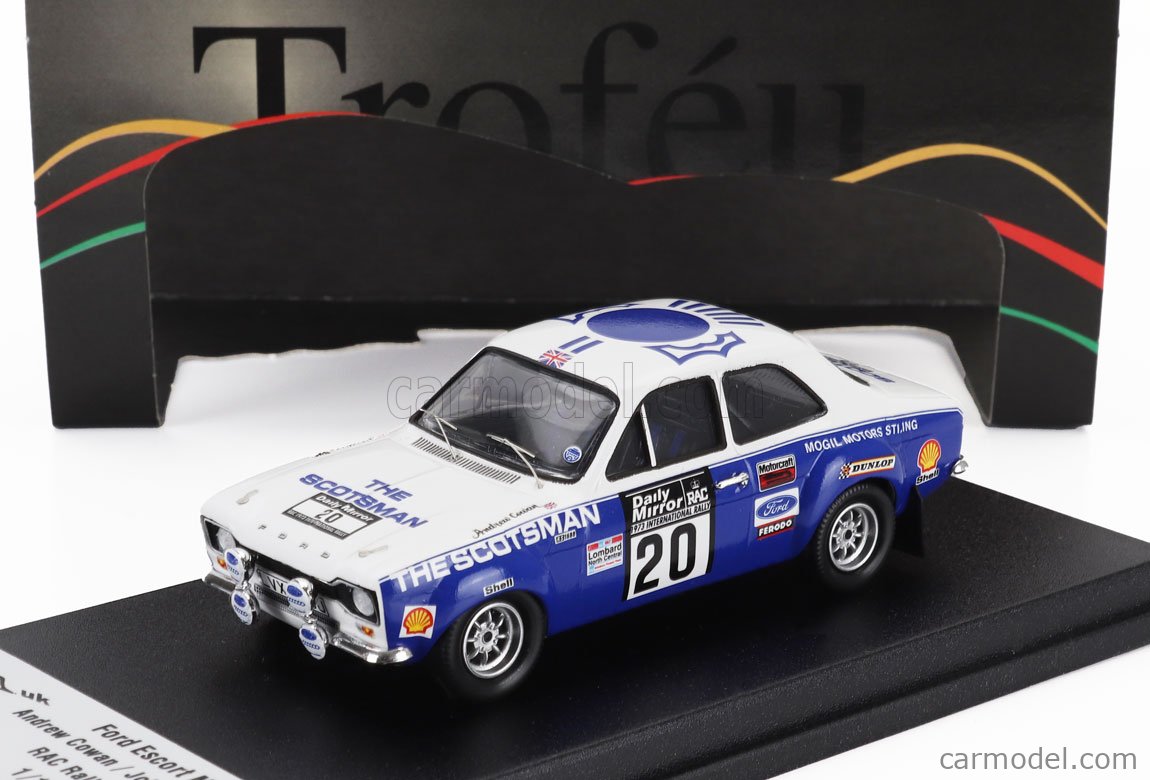 TROFEU TRFRRUK104 Scale 1/43 | FORD ENGLAND ESCORT MKI RS 1600 (night ...