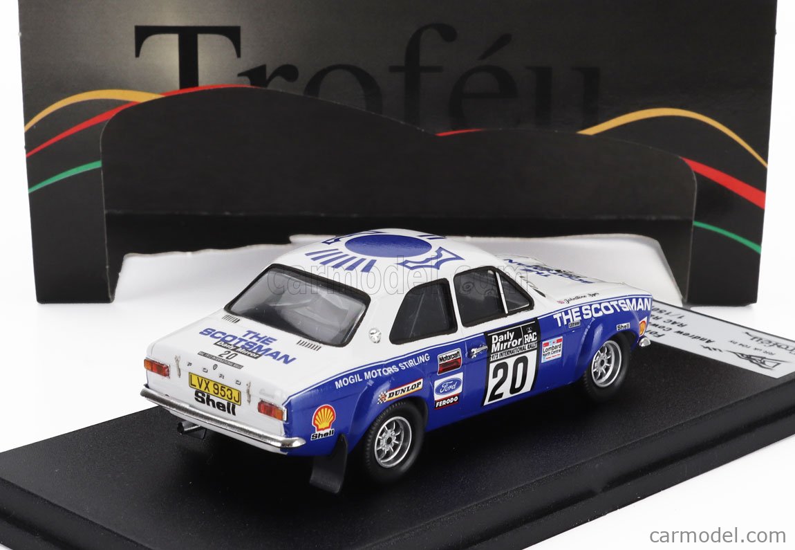 TROFEU TRFRRUK104 Scale 1/43 | FORD ENGLAND ESCORT MKI RS 1600 (night ...