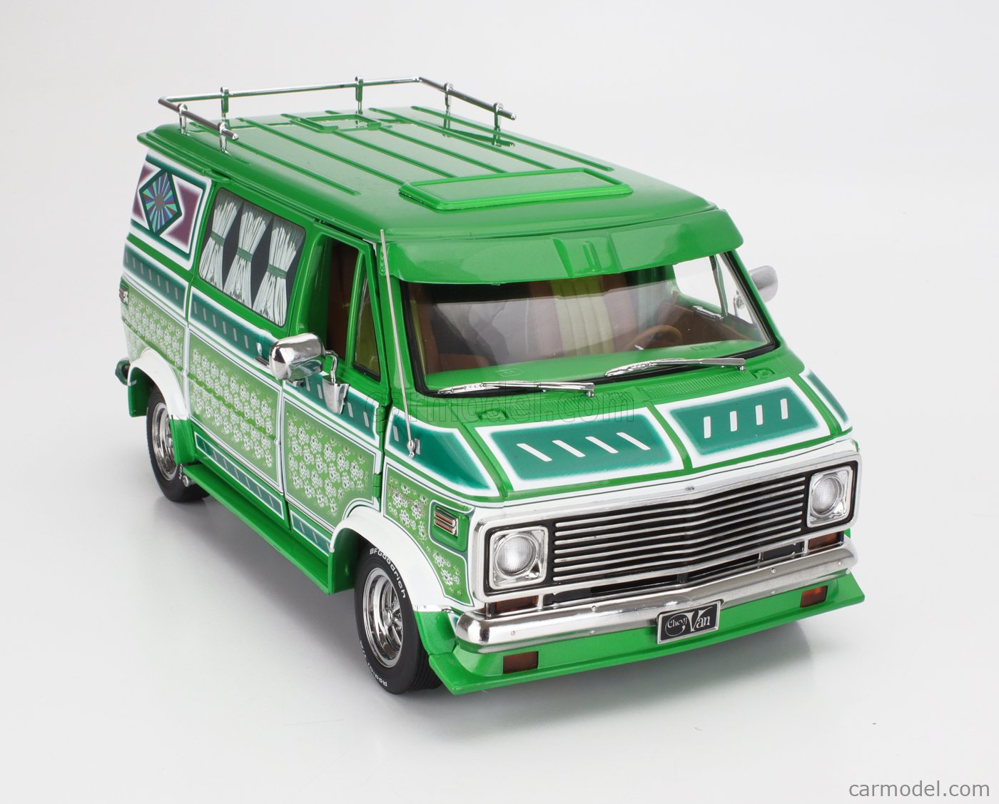 ACME-MODELS A1802103 Scale 1/18 | CHEVROLET G-SERIES VAN EMERALD ...