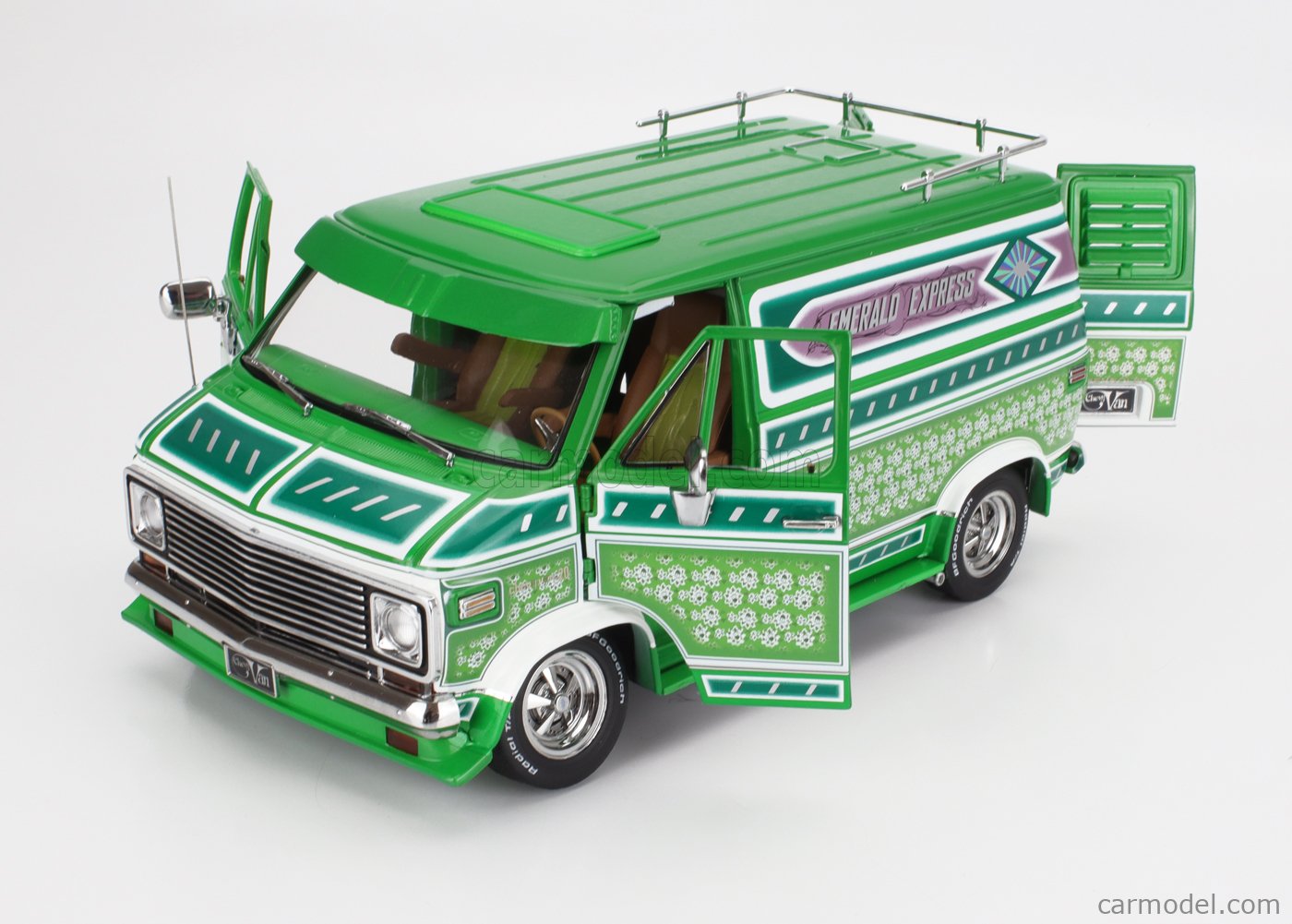 ACME-MODELS A1802103 Scale 1/18 | CHEVROLET G-SERIES VAN EMERALD ...