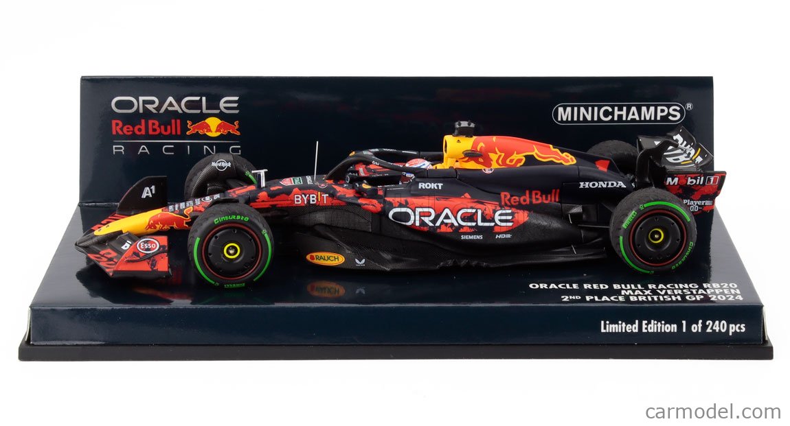 MINICHAMPS 410241201 Scale 1/43 | RED BULL F1 RB20 TEAM ORACLE RED BULL ...