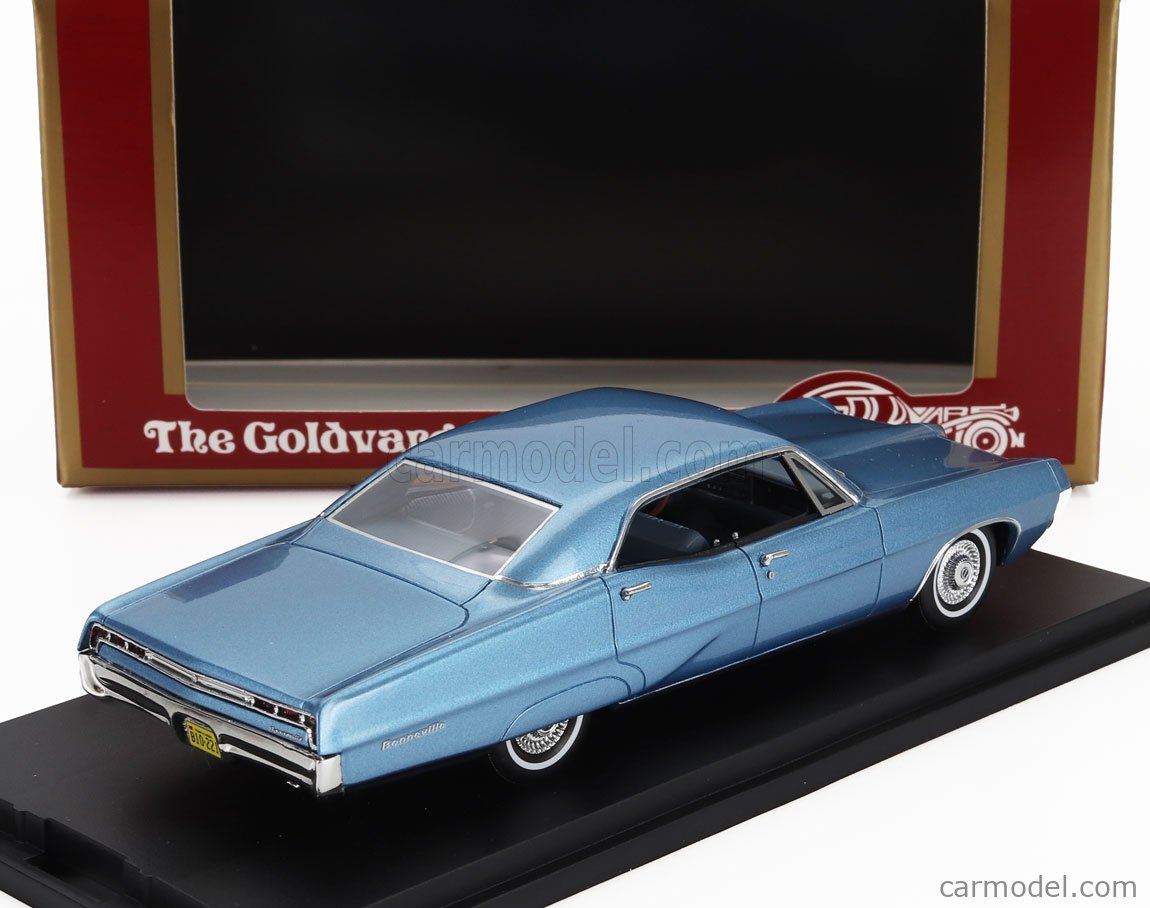 GOLDVARG GC059A Echelle 1/43 | PONTIAC BONNEVILLE 1967 TYROL BLUE