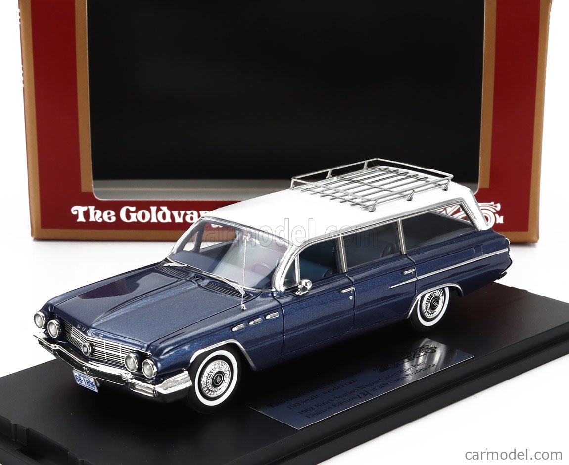 GOLDVARG GC056A Escala 1/43 | BUICK SW STATION WAGON 1962 CADET BLUE WHITE