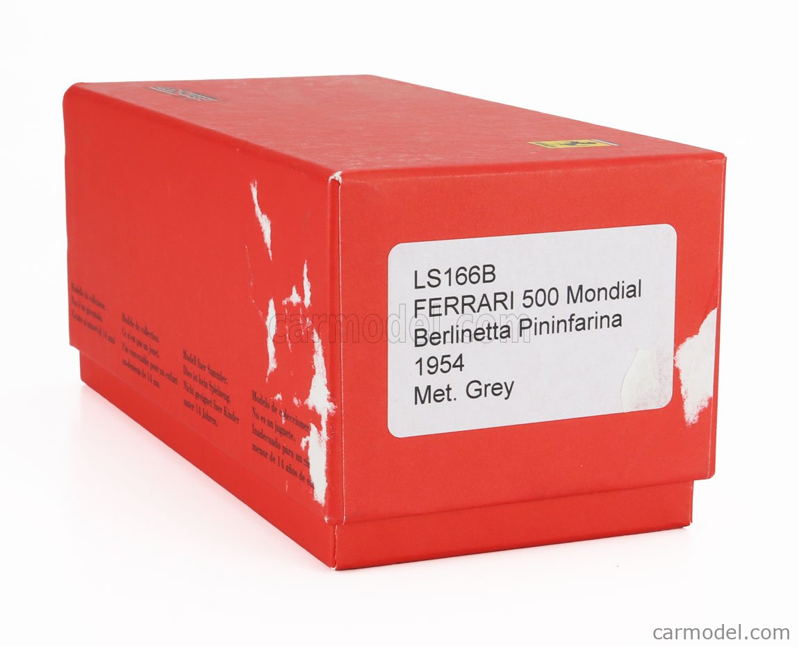 LOOKSMART LS166B Scale 1/43 | FERRARI DEFECT CARD BOX - 500 MONDIAL ...