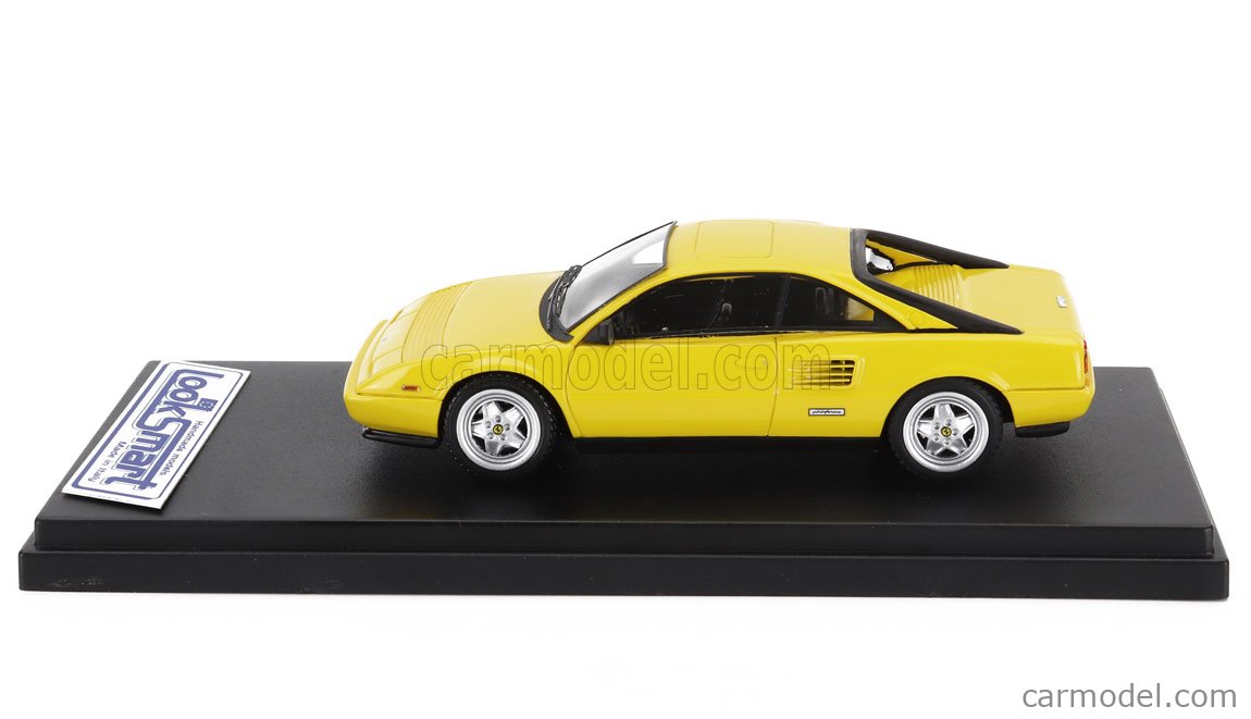 LOOKSMART LS25C Scale 1/43 | FERRARI MONDIAL T COUPE 1989 YELLOW