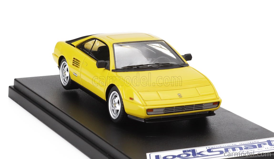 LOOKSMART LS25C Scale 1/43 | FERRARI MONDIAL T COUPE 1989 YELLOW