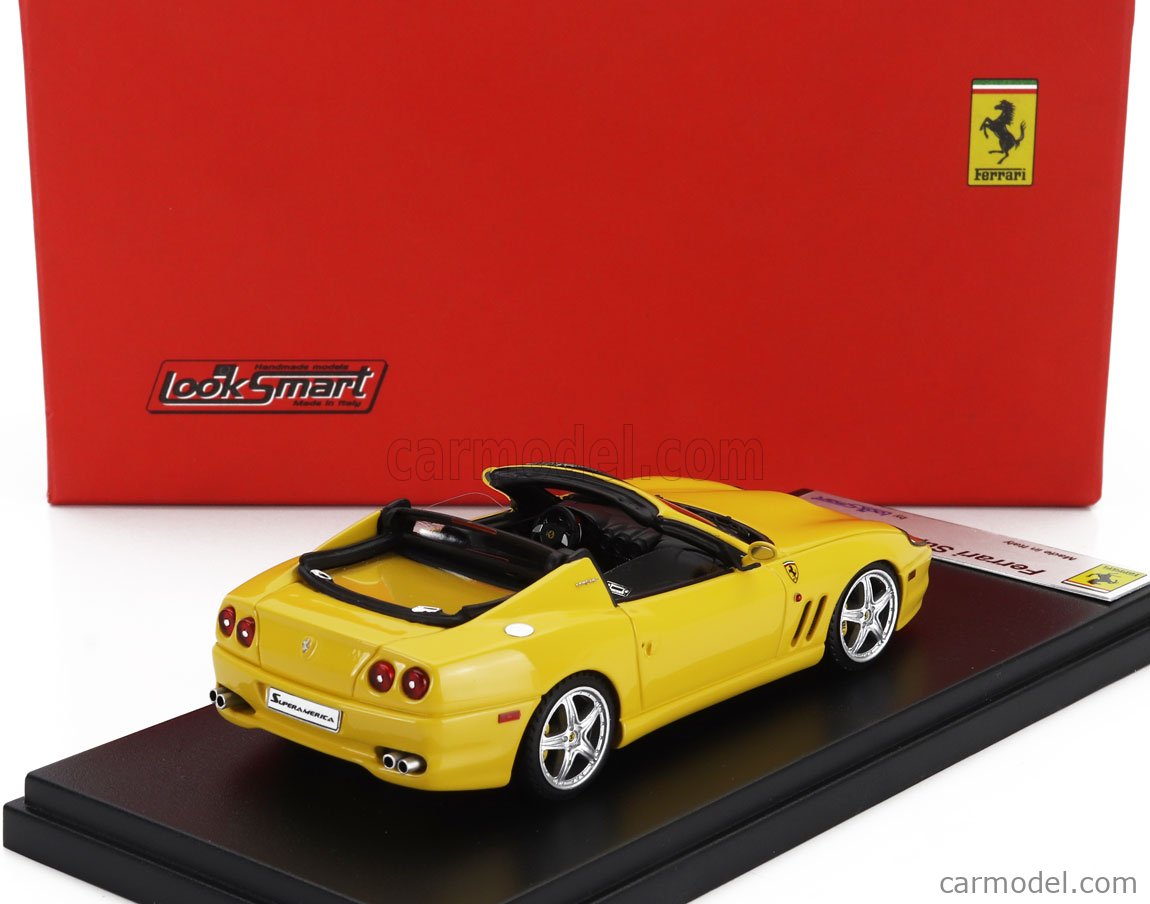 LOOKSMART LS127B Scale 1/43 | FERRARI DEFECT CARD BOX - SUPERAMERICA ...