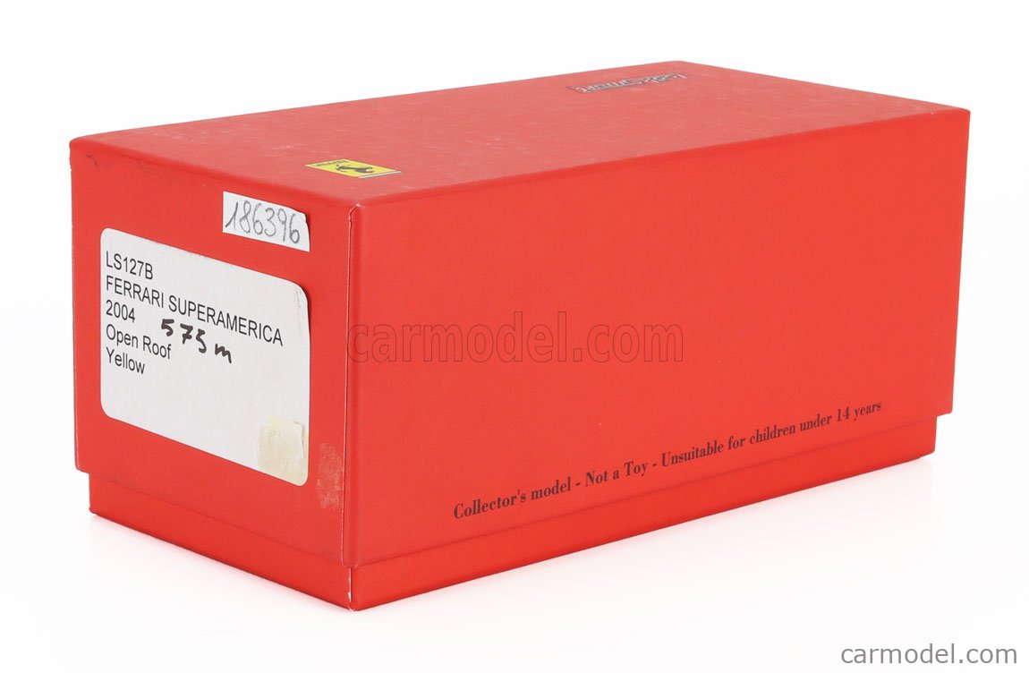LOOKSMART LS127B Scale 1/43 | FERRARI DEFECT CARD BOX - SUPERAMERICA ...