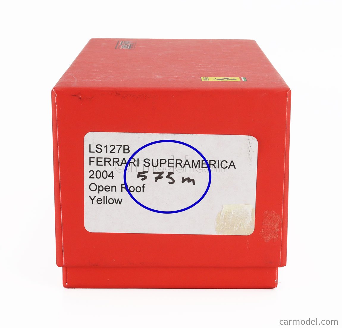 LOOKSMART LS127B Scale 1/43 | FERRARI DEFECT CARD BOX - SUPERAMERICA ...