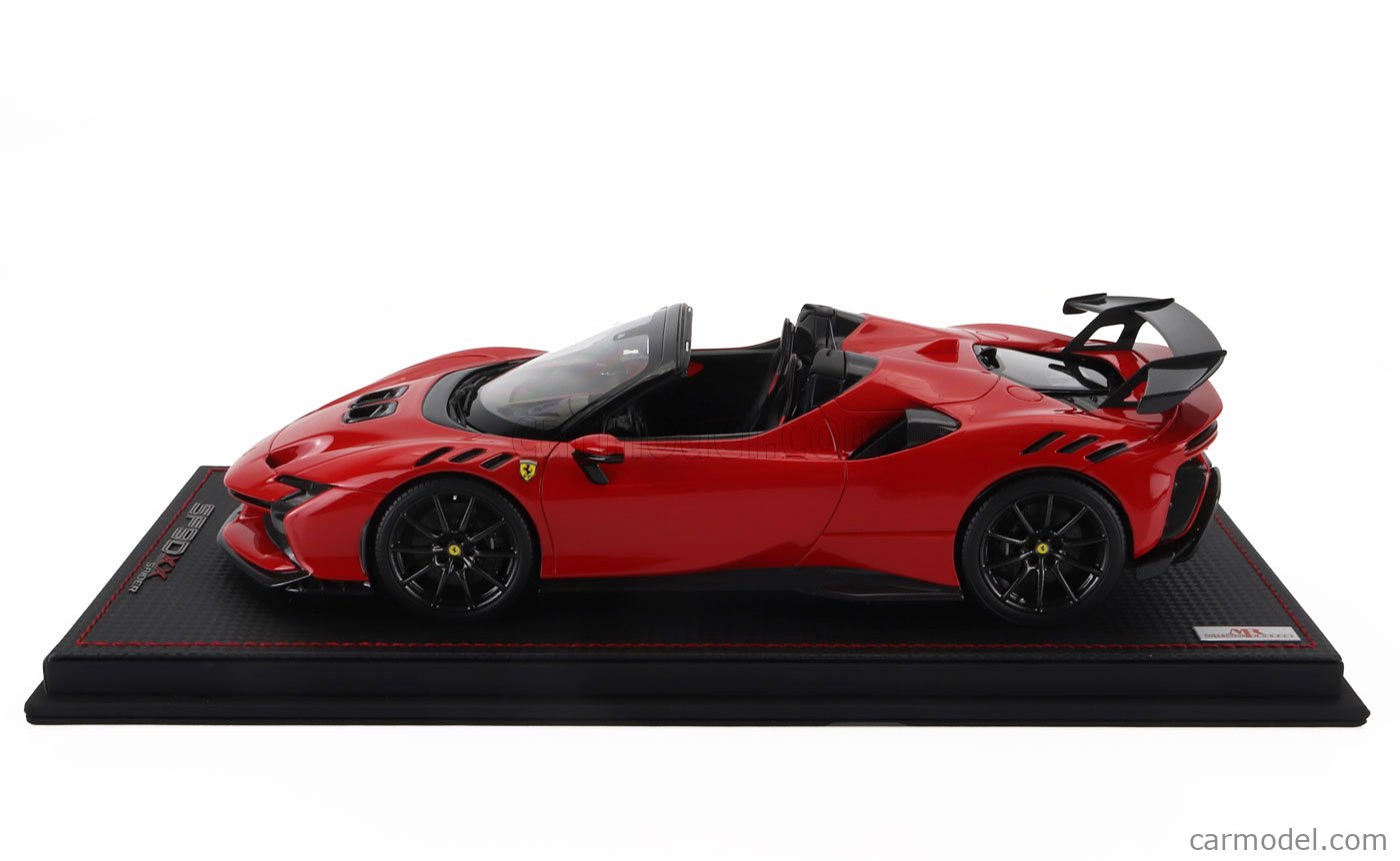 MR-MODELS FE042B Scale 1/18 | FERRARI SF90 XX STRADALE SPIDER 2024 - CON VETRINA - WITH SHOWCASE ...