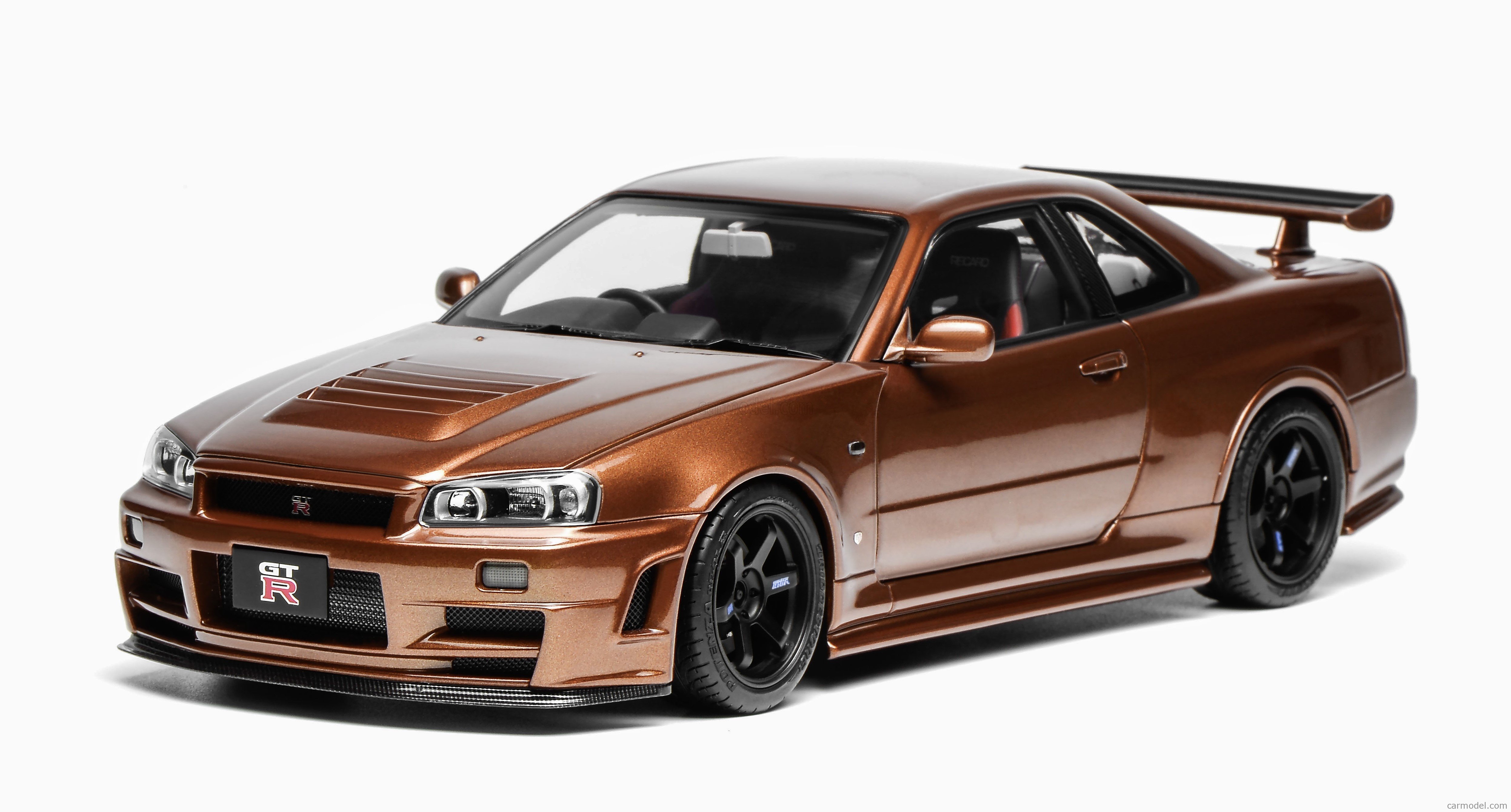 MOTORHELIX M83414 Scale 1/18 | NISSAN SKYLINE GT-R (R34) COUPE ...