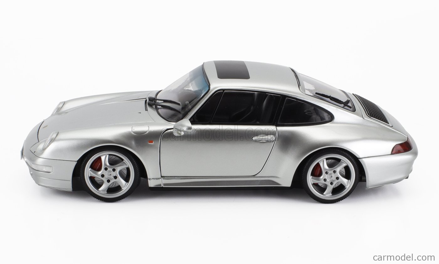 SOLIDO 1810103 Scale 1/18 | PORSCHE 911 993 4S COUPE 1996 SILVER